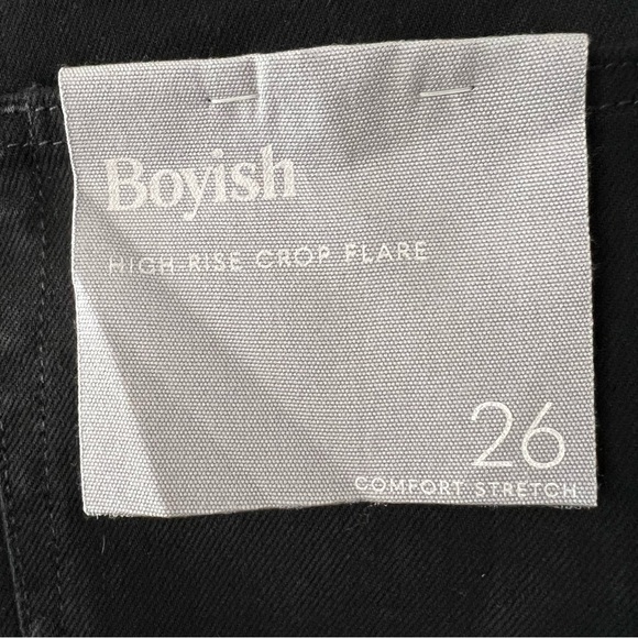 Boyish | Jeans | Boyish The Brady High Rise Crop Flare Jeans Size 26 ...
